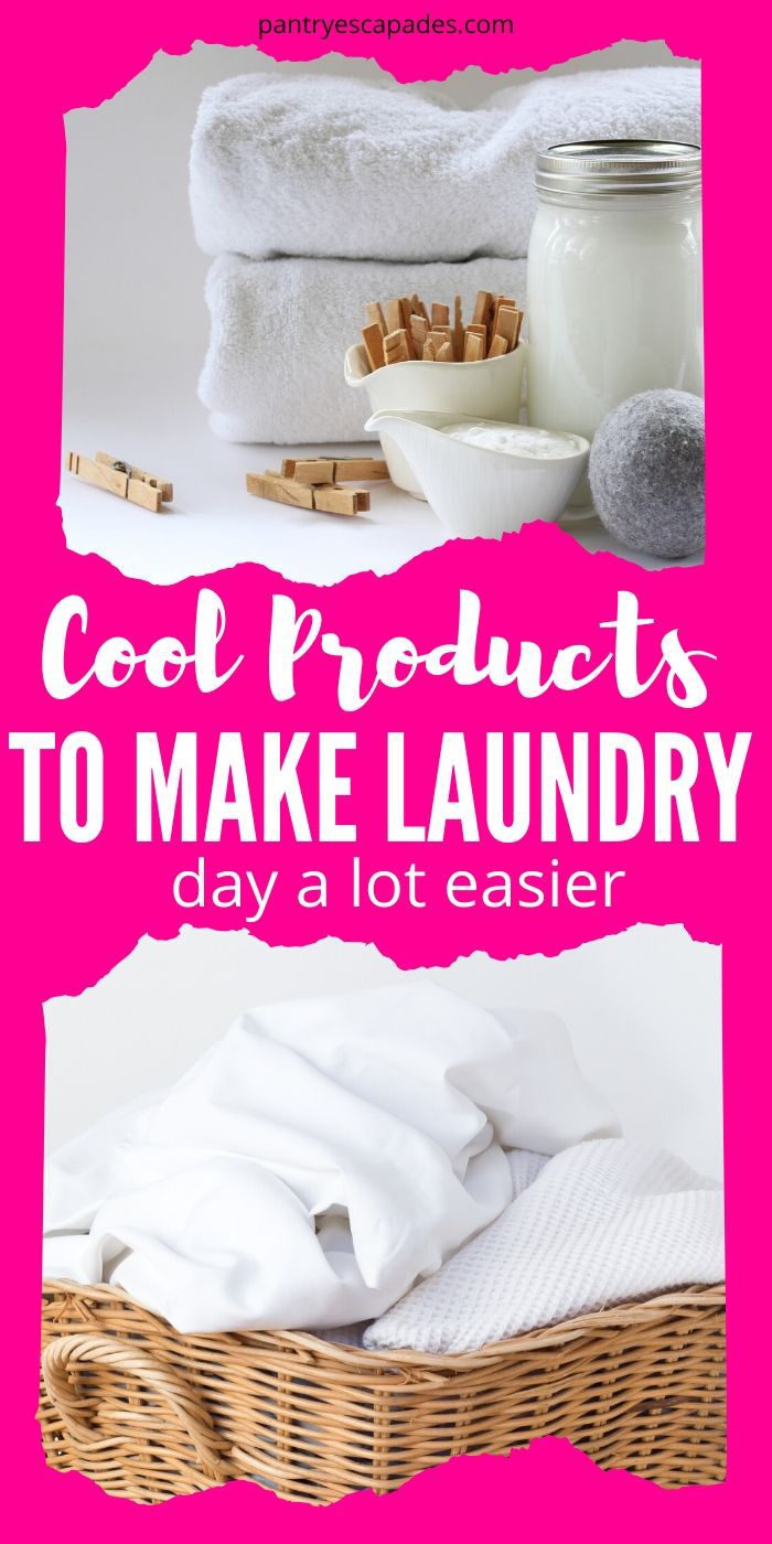 12 Cool Products that Make Laundry Day Easier - Pantry Escapades