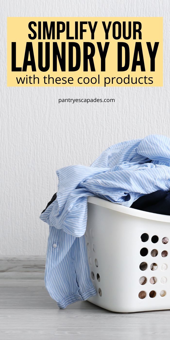 12 Cool Products that Make Laundry Day Easier - Pantry Escapades
