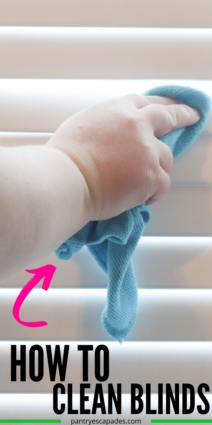 How to Clean Your Window Blinds With Step by Step Photos - Pantry Escapades